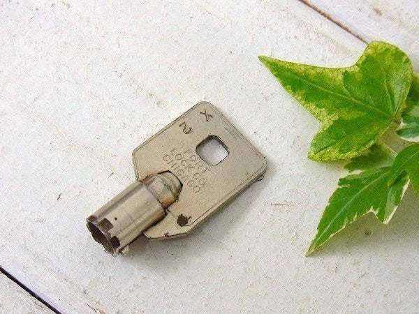 FORT LOCK CO CHICAGO シカゴ GEMキー 鍵・アメリカンビンテージ・US KEY – First Trip
